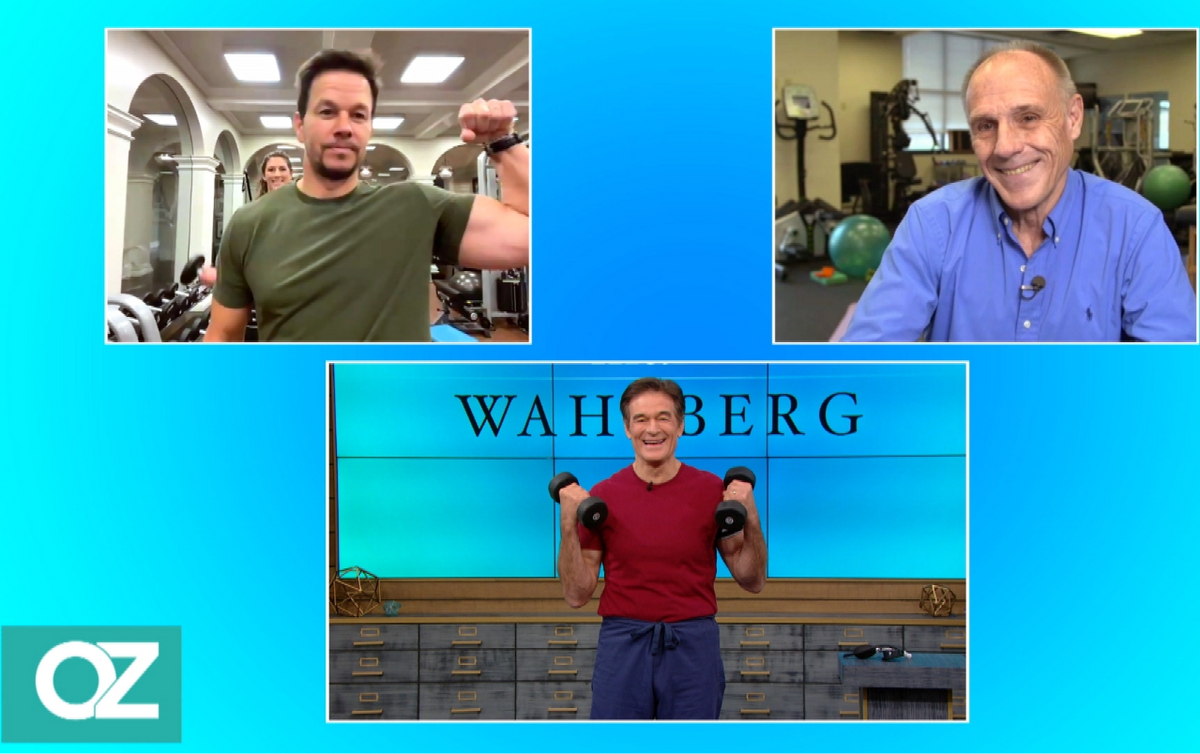 BFR Expert, Dr. Jim Stray-Gundersen talks to Dr. Oz and Mark Wahlberg